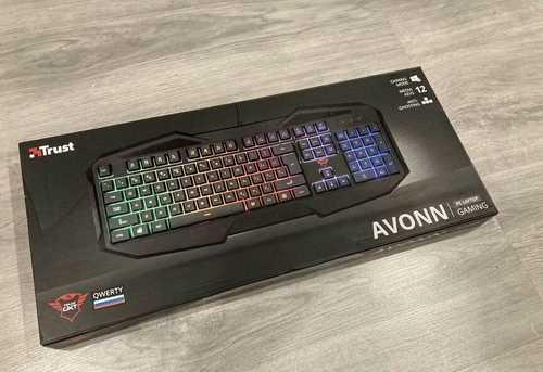 Игровая клавиатура Trust Avonn GXT 830-RW