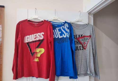 Футболки лонгсливы Guess 146-152 одежда пакетом