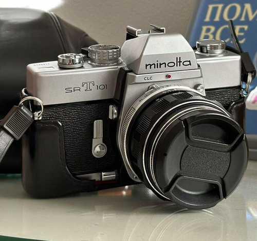 Пленочный фотоаппарат minolta srt 101