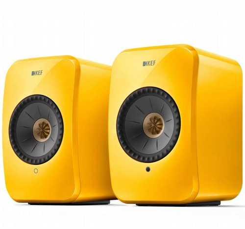 Полочная акустика KEF LSX II Solaris Yellow