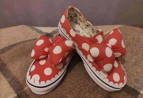 Кеды Слипоны vans Disney детские