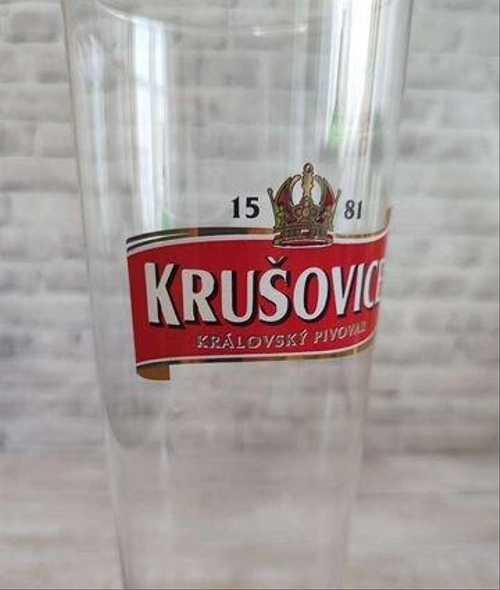 Пивные бокалы Krusovice