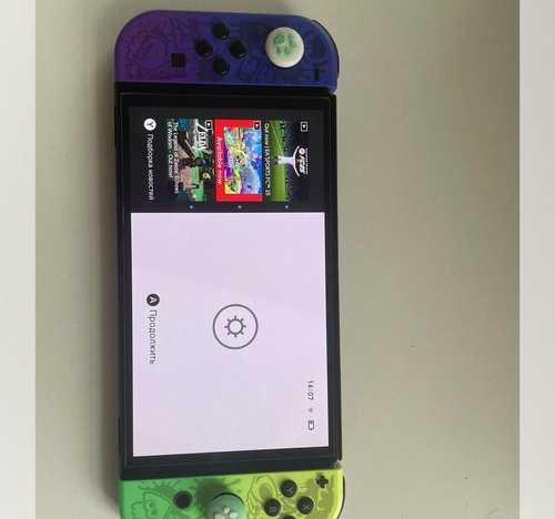 Nintendo switch oled с играми