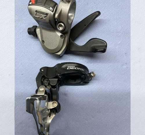 Переключатель передний shimano deore