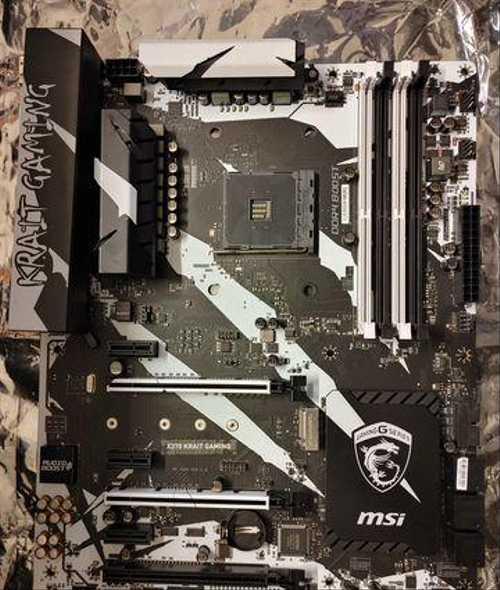 MSI X370 Krait Gaming Socket AM4