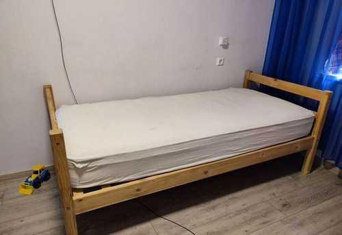 Кровать IKEA+ Орто матрас