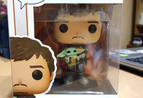 Фигурка Funko POP Mandalorian with Grogu Star Wars