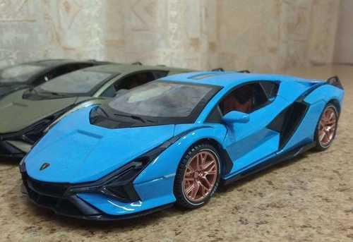 Lamborghini sian fkp модель в масштабе 1:24