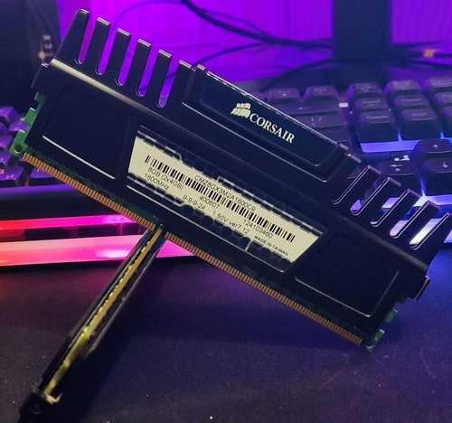 Оперативная память Corsair Vangeance DDR3 8gb 1600