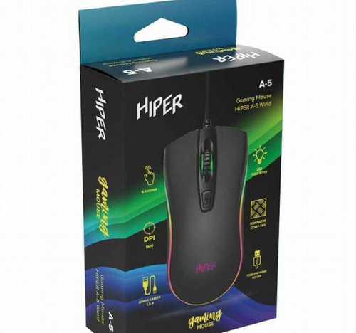 Новая Игровая мышь hiper Rebell (MX-R400)