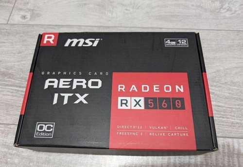 Видеокарта Radeon rx 560 OC