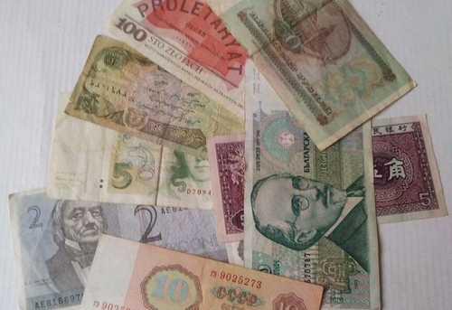 Банкноты, боны, купюры. СССР, России и зарубежные