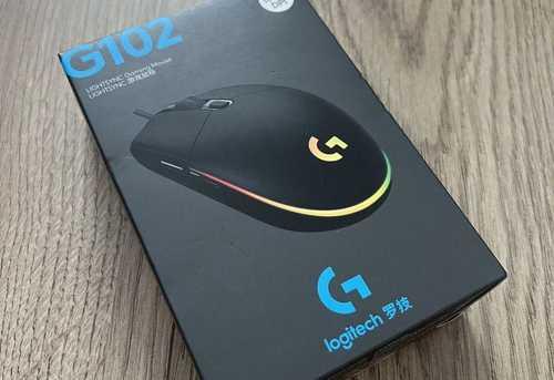 Игровая мышь Logitech G102 Lightsync Black