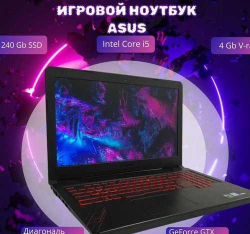 Игровой ноутбук Asus GTX / Intel Core