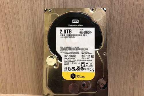 Жесткий диск Western Digital WD Re 2 тб WD2000fyyz