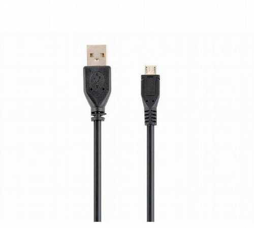 Кабель USB2.0 тип А(m) -microB(5P) 3.0м. #332736