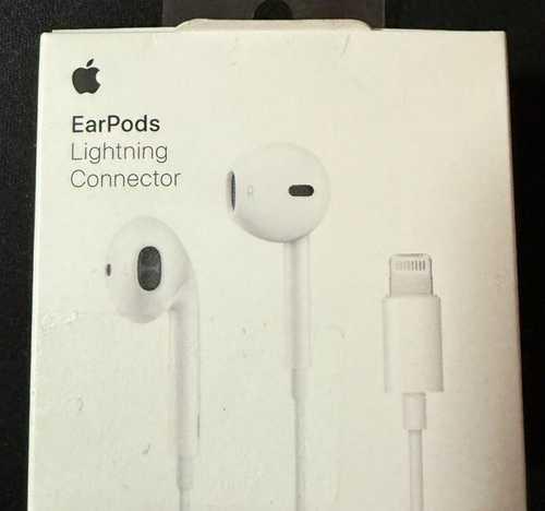 Наушники apple earpods lightning