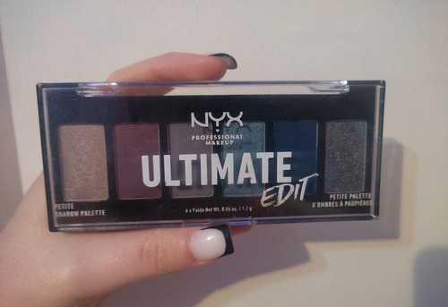 Мини-палетка теней для век NYX Ultimate Edit