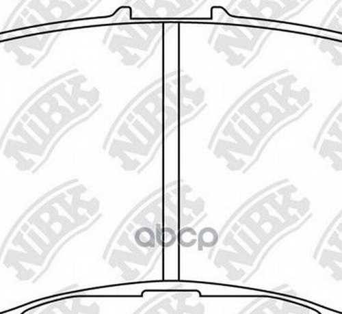 Колодки тормозные передн. PN2804 NiBK