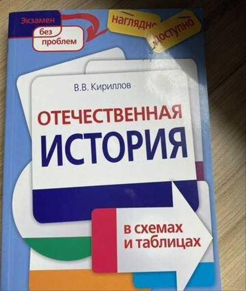 Учебник по истории кириллов в схемах и таблицах