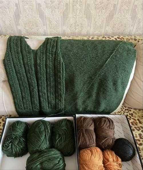 Пряжа alwo Shetland Merkur Германия разные цвета