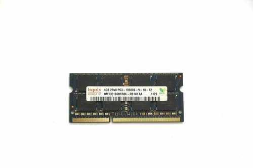 Модуль sodimm 4Gb (DDR3 1333MHz) hynix hmt351s6bfr