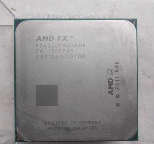 Процессор amd fx 4350