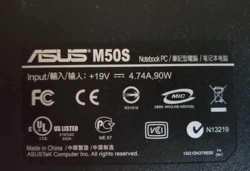 Asus M50S