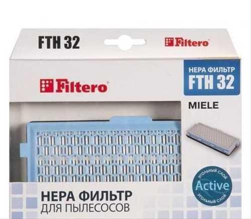 Фильтр для пылесосов Miele Filtero FTH 32 MIE, hep