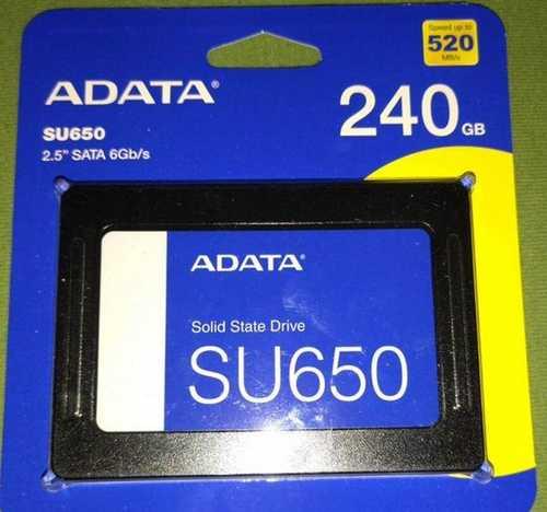 SSD adata Ultimate SU650 240gb
