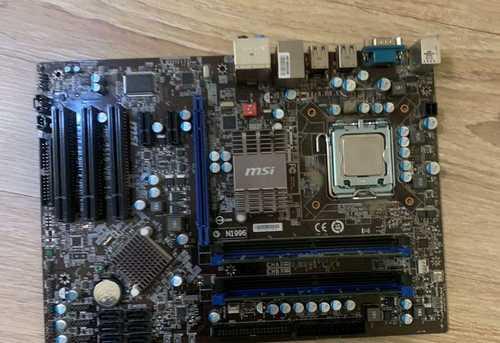 Комплект MSI P45T-C51+pentium E6600