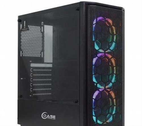 Корпус Powercase Alisio Mesh M3 Black argb casmb-A