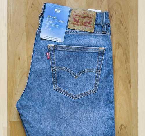 Нов Levis 511 оригинал 32,33,34,38 Cool Лето