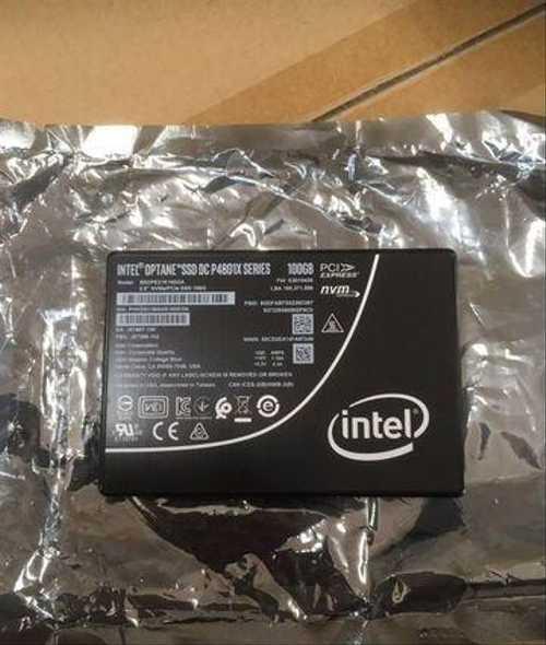 Диск SSD 100Gb Intel Optane DC P4801X