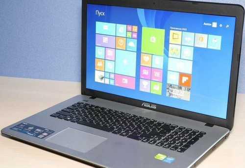 17.3" ASUS X751L, 1000 ГБ, Core i3-4010U, RAM 4 ГБ, GeForce 820M 2 ГБ