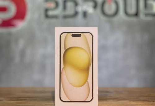 Apple iPhone 15 128Gb Желтый (Dual Sim)