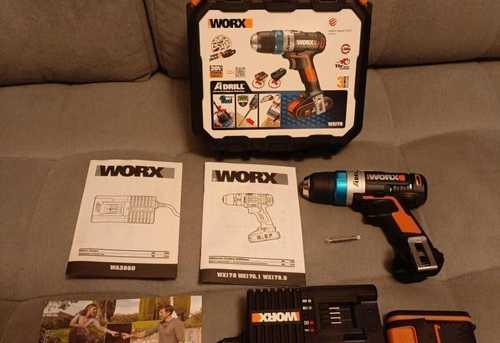 Worx AiDrill WX178 дрель-шуруповерт