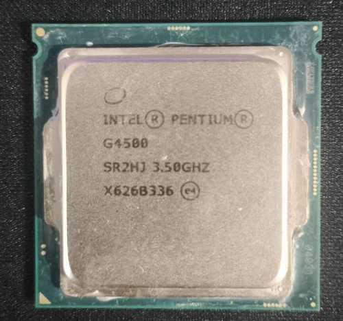 Процессор Intel pentium G4500