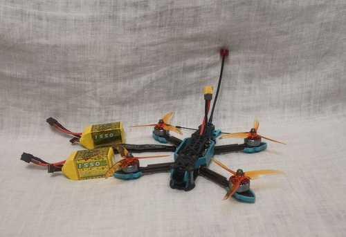 Fpv дрон 5 дюймов Analog Tbs Crossfire