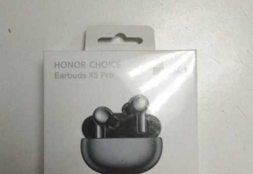 Беспроводные наушники honor earbuds x5 pro