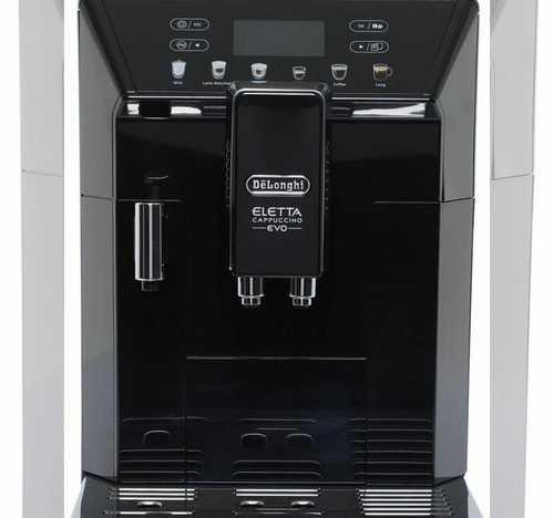 Кофемашина DeLonghi Eletta Cappuccino Evo ecam46.860.B, черный/серебристый