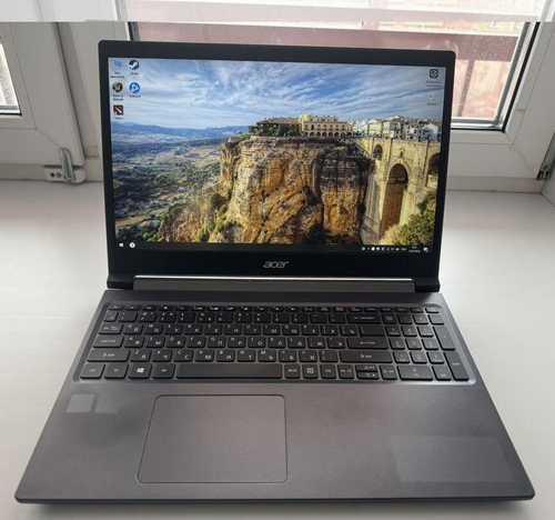 Игровой Acer aspire 7 GTX-1650 i5-9300H 16gb