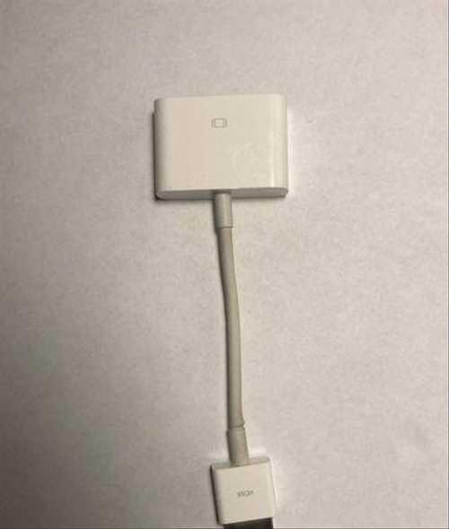 Переходник Apple hdmi dvi