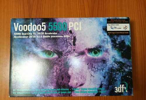 Видеокарта 3dfx Voodoo 5 5500 pci