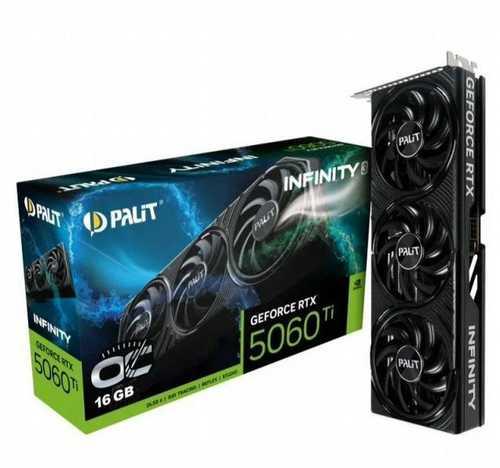 Новая RTX 5060ti 16Gb Palit Infinity 3