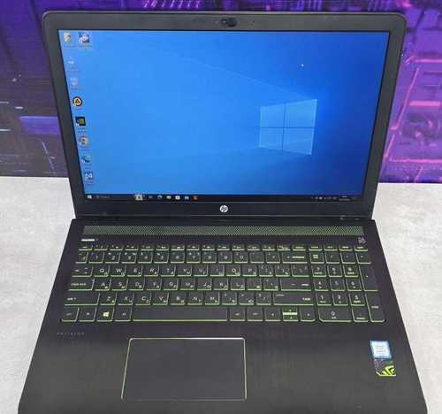 Игровой Ноутбук HP pavilion gaming 15 i7-7700HQ