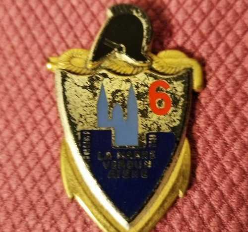 Полковой знак "6e régiment du génie" (Франция)