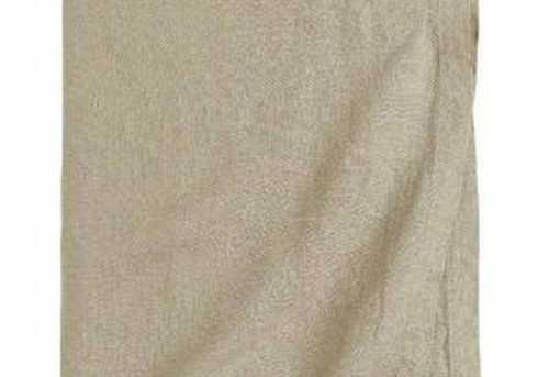 Скатерть H&M Home Washed Linen, светлый хаки