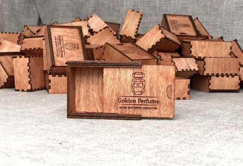 Именные коробки из дерева