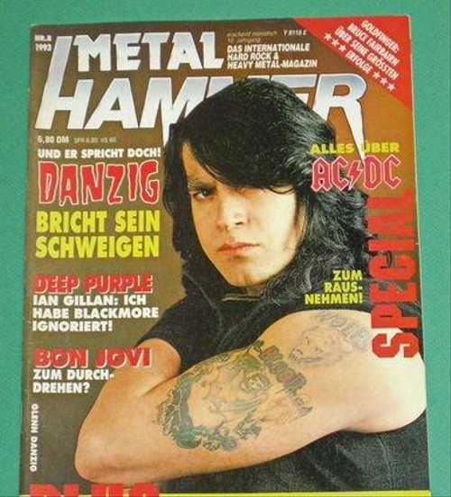 Журнал Metal Hammer 1993 (со всеми плакатами